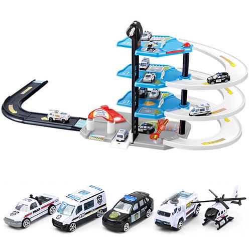 Jual Clever Toy DIY Track Car Racing Orbit 3D Model Assembling ...