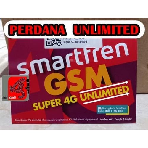 Jual kartu perdana internet smartfren unlimited kuota data aktif fup ...