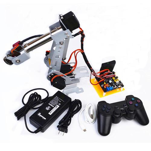 Jual HOT DIY Arduino 6DOF Stainless Steel RC Robot Arm PS2 Tongkat ...