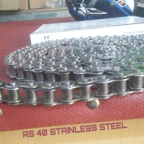 Jual Chain RS 40 SS Stainless Steel RS40-1 Rantai Transmisi RS-40 ...