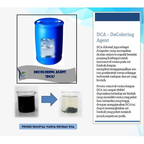 Jual DCA Decoloring agent penjernih warna air limbah Industri - Kota ...