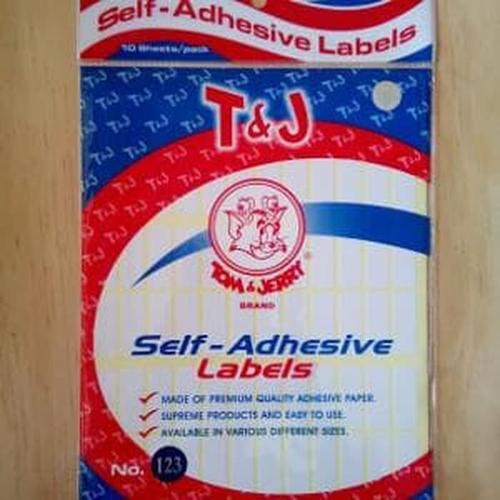 Jual Label Tom and Jerry No.123 / Stiker Tom and Jerry No.123 - Jakarta ...