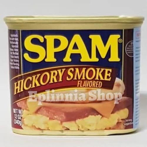 Jual Spam Cornet With Hickory Smoke Flavored Ham 340 gr Kornet Daging ...