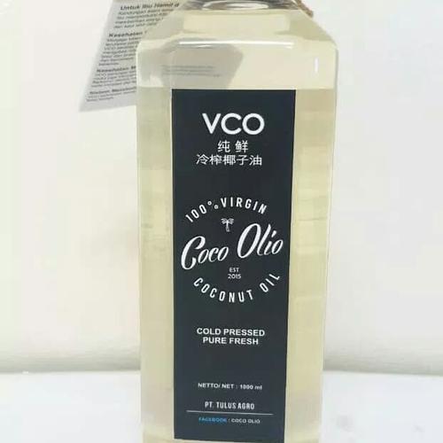 Jual VCO Virgin Coconut Oil 1000 ml / 1 lt Coco Olio, Food Grade ISO ...