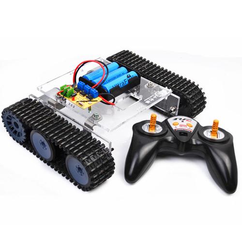 Jual HOT SN7500 DIY 2.4G Smart RC Robot Tank Car STEAM Educational ...