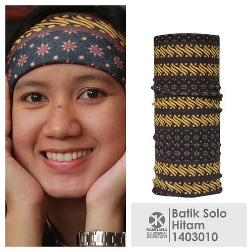 Jual CK Bandana ORIGINAL masker Ethnic Etnik Tradisional batik s hitam ...