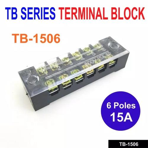 Jual Terminal Blok TB-1506 6Pole 15A FORT - Kota Surabaya - Tunas Electric | Tokopedia