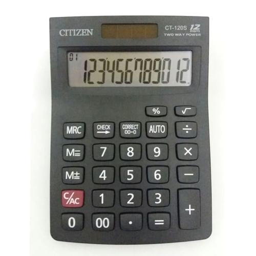 Jual Kalkulator Citizen Ukuran Medium Sedang 11x15cm Kantor Toko ...