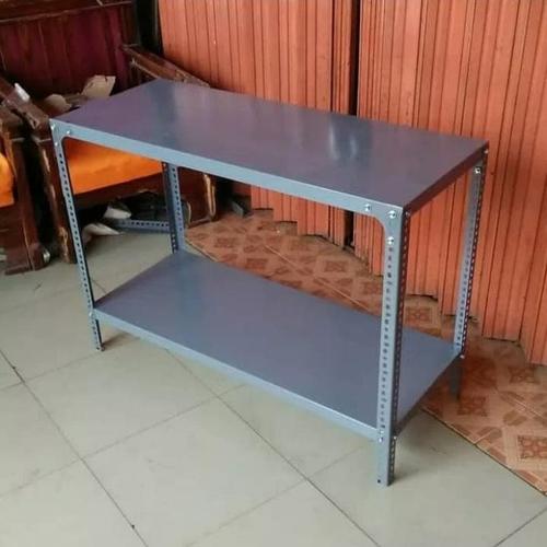Jual rak meja besi - Abu-abu Muda - Kab. Bogor - madurajayajaya | Tokopedia