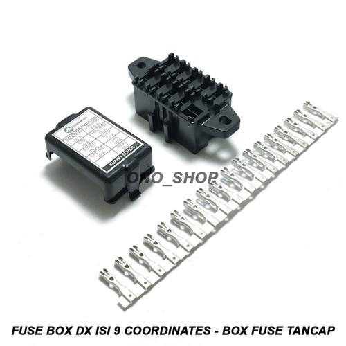 Jual Fuse Box DX Isi 9 - Coordinates - Box Fuse Tancap - Jakarta Barat ...