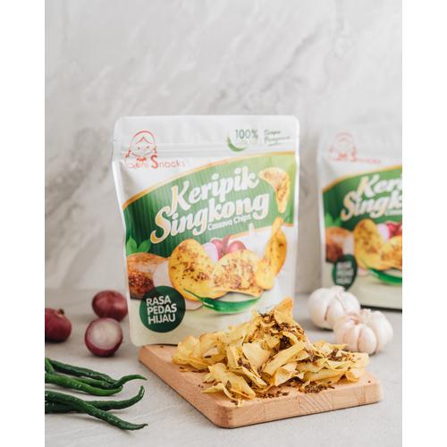 Jual New Packaging - Keripik Singkong Pedas Hijau - Kota Pekanbaru ...