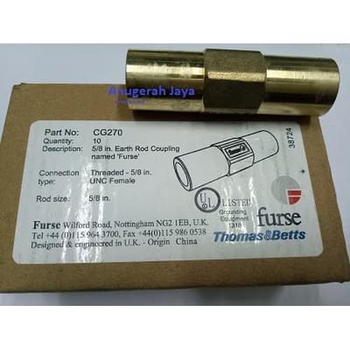 Jual Coupling Rod 5/8 inchi/Sambungan Coupling/Coupling Rod (Furse ...