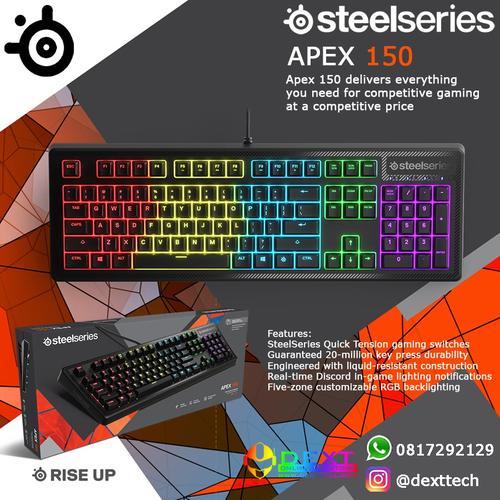 Jual Steelseries Apex 150 RBG Keyboard Gaming - Kota Bekasi - Shopdims ...