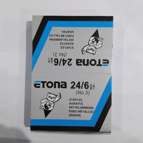 Jual Isi Staples Etona No 3 / 1 PAK ISI 20 KOTAK - Jakarta Barat ...