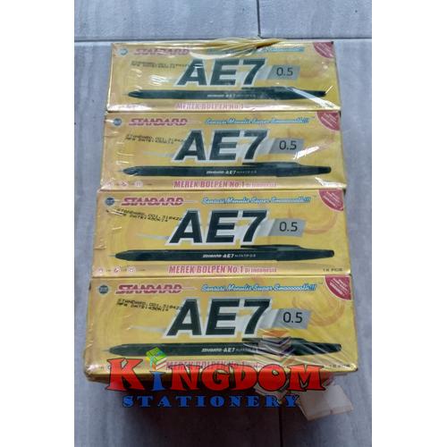 Jual Ballpoint Standard AE7 Hitam, Merah, Biru - Hitam - Kab. Lamongan ...