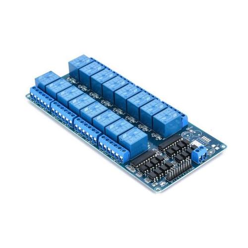 Jual Relay Module 16 Channel 5V for Arduino Compatible 16Ch 5 Volt ...
