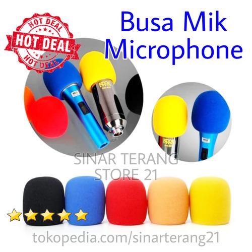Jual Busa Mic Tebal I Busa Spon Mik I Busa Sarung Foam Microphone ...