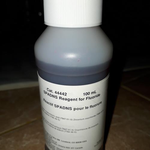 Jual HACH 44442 SPADNS Fluoride Reagent Solution cap. 100 mL - Jakarta ...