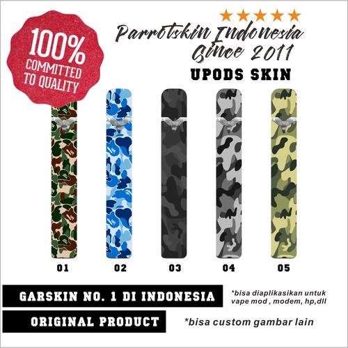 Jual Upods Switch It Garskin Skin POD vape Camo Army Edition - Kota ...