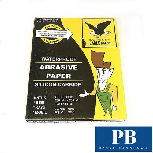 Jual Amplas EAGLE BRAND GRID 240 ( 1 Pack : isi 100 Lembar ) - Jakarta ...