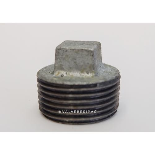 Jual Plug/ Pluk Galvanis Besi 3" Drat - Jakarta Pusat - Valve Besi PVC ...