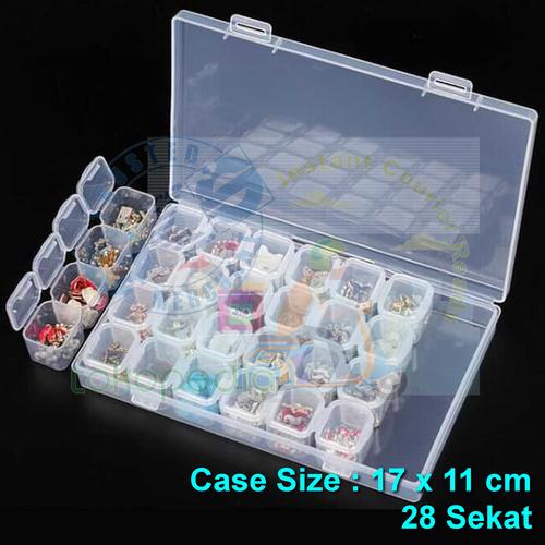 Jual ASM 28 Sekat Box Kotak Baut Srew Perhiasan Jewel Custom Mini ...