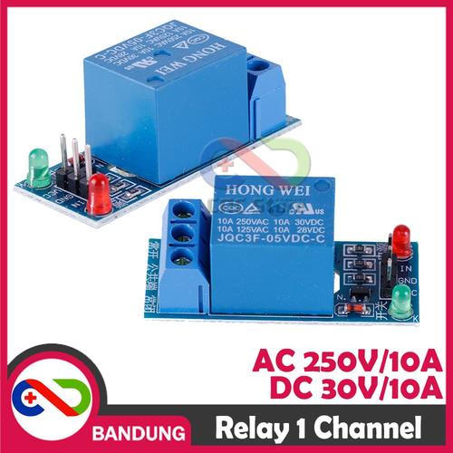 Jual [CNC] RELAY 5V 1 CHANNEL OUTPUT 250VAC 30VDC 10A MODULE FOR ...