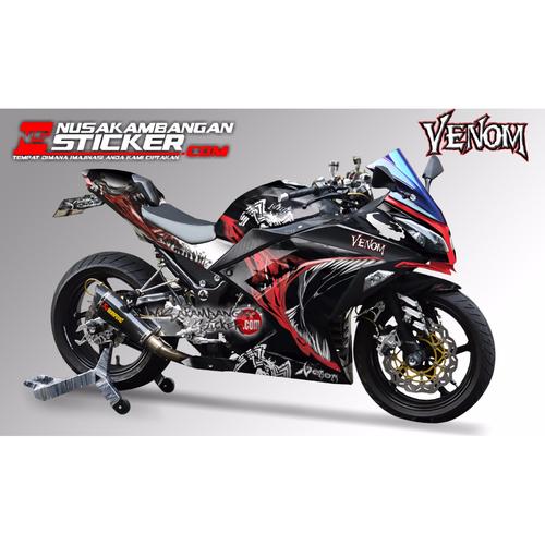 Jual Decal Motor Sticker Motor Ninja 250 Fi Venom - Graftac, Glossy ...
