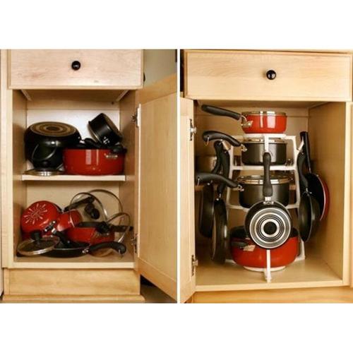 Jual Rak kabinet lemari piring dapur kitchen set Gantungan panci ...