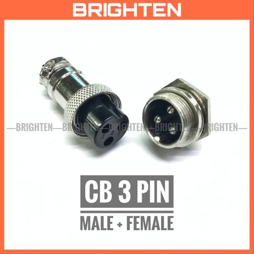 Jual Connector Konektor CB 3 pin 3p - Kota Bandung - BRIGHTEN SHOP ...