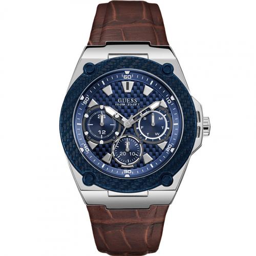 Promo GUESS W1058G4 - Jam Tangan Pria - Biru Coklat - Original Cicil 0% ...