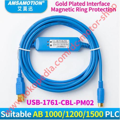 Jual USB 1761-CBL-PM02 Cable PLC Allen Bradley AB MicroLogix 1000 1200 ...