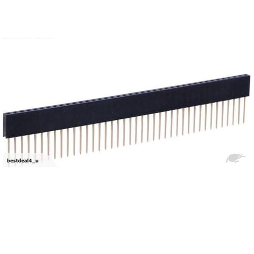 Jual Pin Head Female long Header 1x40 Stackable Arduino Shield ...
