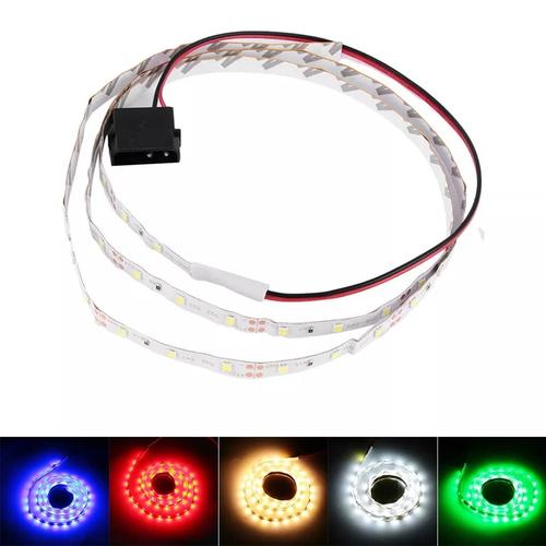 Jual LED STRIP 25 CM JACK MOLEX UNTUK PC CASE CASING COMPUTER - Putih ...