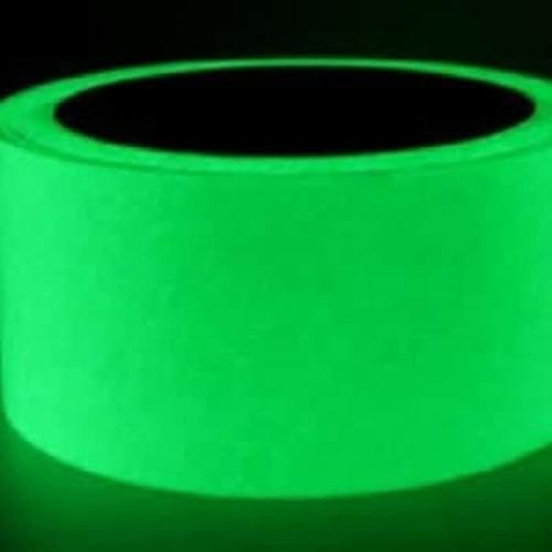 Jual Fosfor Glow In The Dark Ukuran 48mm x 10.M Lakban nyalah Stiker ...