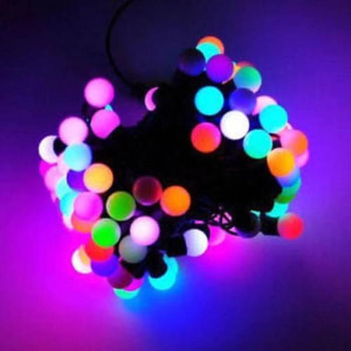 Jual Lampu Tumblr / Natal LED / Dekorasi / Twinkle Light RGB - 40L BOLA ...