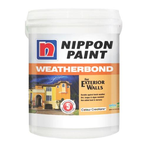 Jual Nippon Paint Weatherbond Miner Gray 2004T Tinting Galon ...