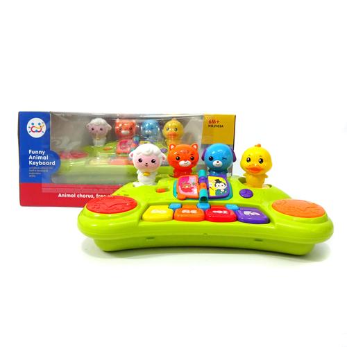 Jual Mainan Baby HOLA - FUNNY ANIMAL KEYBOARD - MAINAN PIANO BINATANG ...