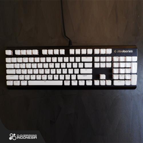 Jual Keycaps CLV Square White - Gaming Mechanical Keycaps Keeyboard ...