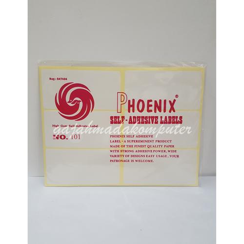 Jual Sticker Label Nama Undangan Surat Phoenix 101 - Kota Surabaya ...