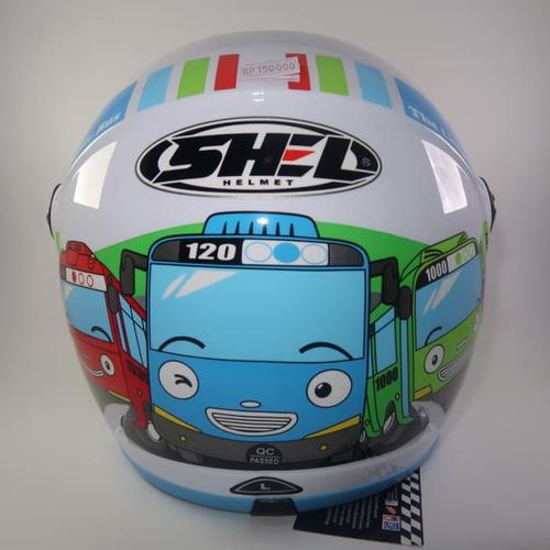 Jual Helm anak SNI Tayo Car Village White Ink Kyt Asv Axio - Kota ...