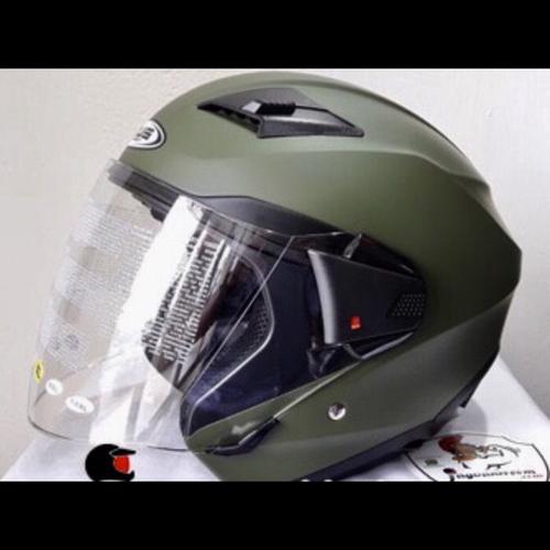 Jual Helm zeus 611 hijau army not Ink Kyt nhk Axio - Kota Bandung ...