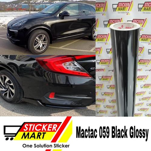 Jual Sticker Motor Mobil Mactac Black Glossy Hitam Kilap - Kota Bekasi ...