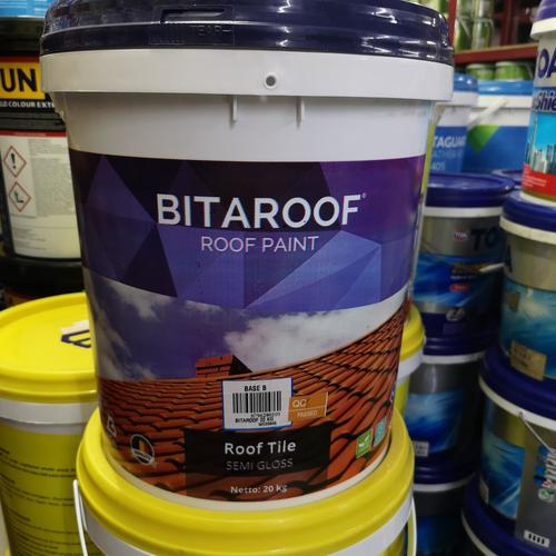 Jual BITAROOF ROOF PAINT CAT GENTENG TINTING CAT EXTERIOR ATAP 20 Kg ...