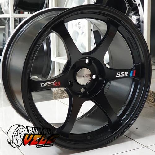 Jual Velg Mobil SSR Type C H5x114.3 Hitam RUMAH VELG - Kab. Gresik ...