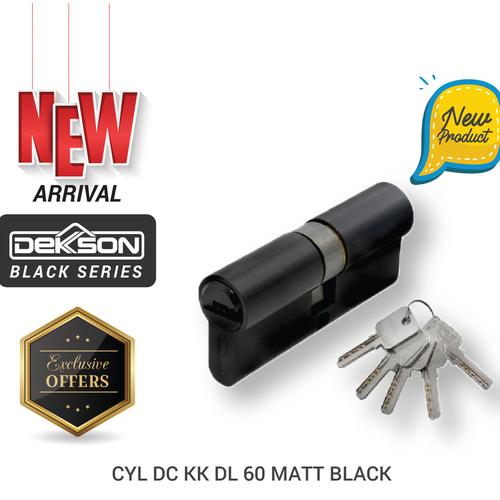 Jual Cylinder Dekkson Cyl DC KK D60mm Matt Black (Black Series) - Jakarta Barat - KOBA, Kota ...