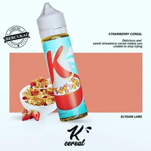 Jual EJM K Strawberry Cereal Milk 60ML by Elysian x EJM - Liquid K ...