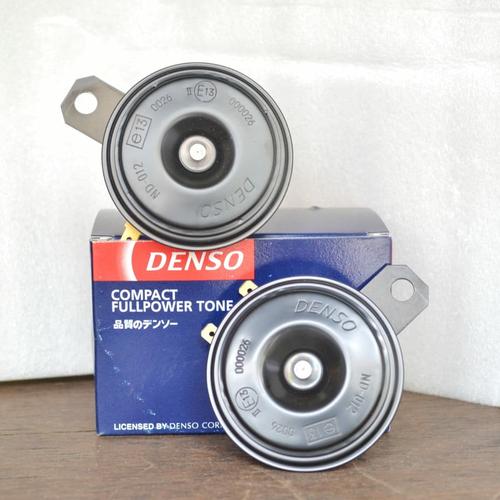 Jual klakson denso disc compact horn full power tone 12v + relay hella ...