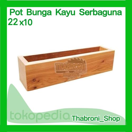 Jual POT VAS BUNGA KAYU WOODEN BOX KOTAK KAYU BUNGA ARTIFICIAL PALSU ...