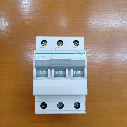 Jual MCB 3P MY316E C16 HAGER - Jakarta Pusat - Mega Centro 1 | Tokopedia